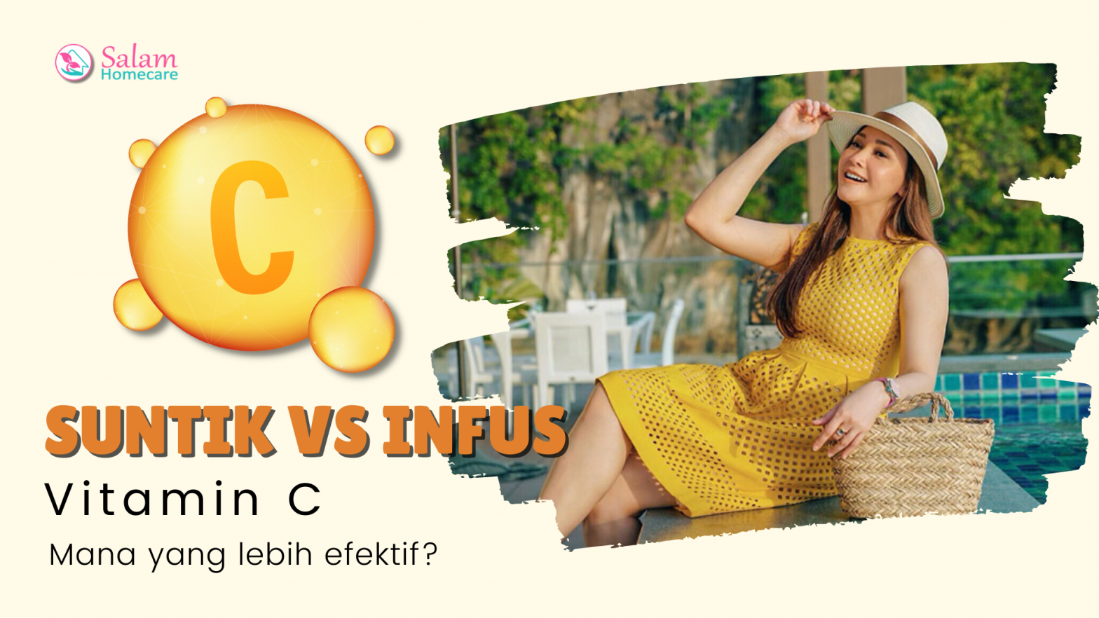 Suntik vs Infus Vitamin C, Mana yang Lebih Ampuh? - Salam Homecare