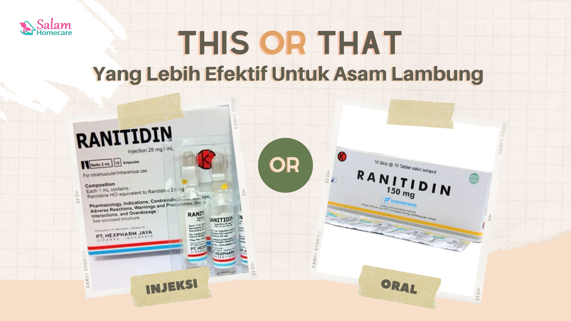 Mana yang Efektif Untuk Asam Lambung, Injeksi atau Oral? - Salam Homecare